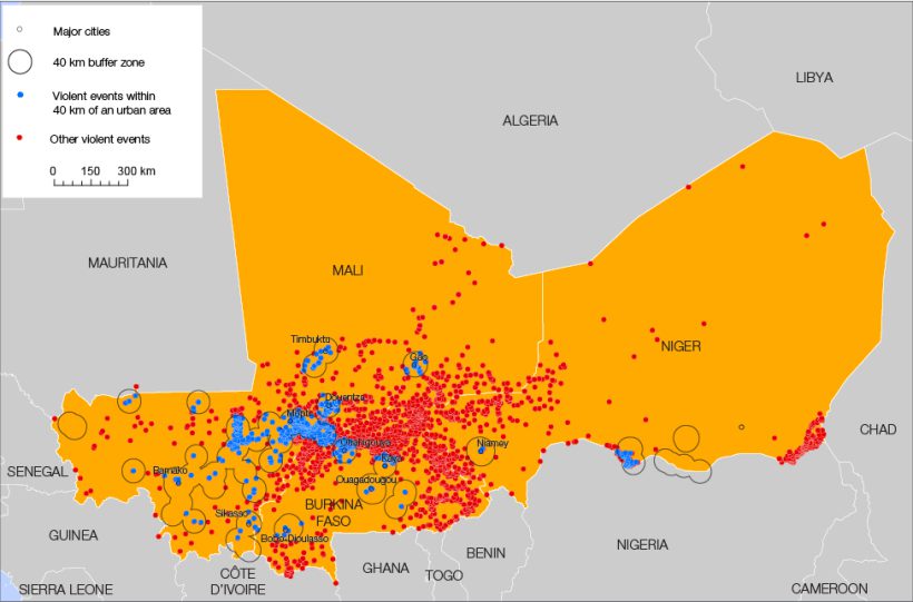 Conflicts are becoming increasingly rural in North and West Africa – Mapping Africa Transformations